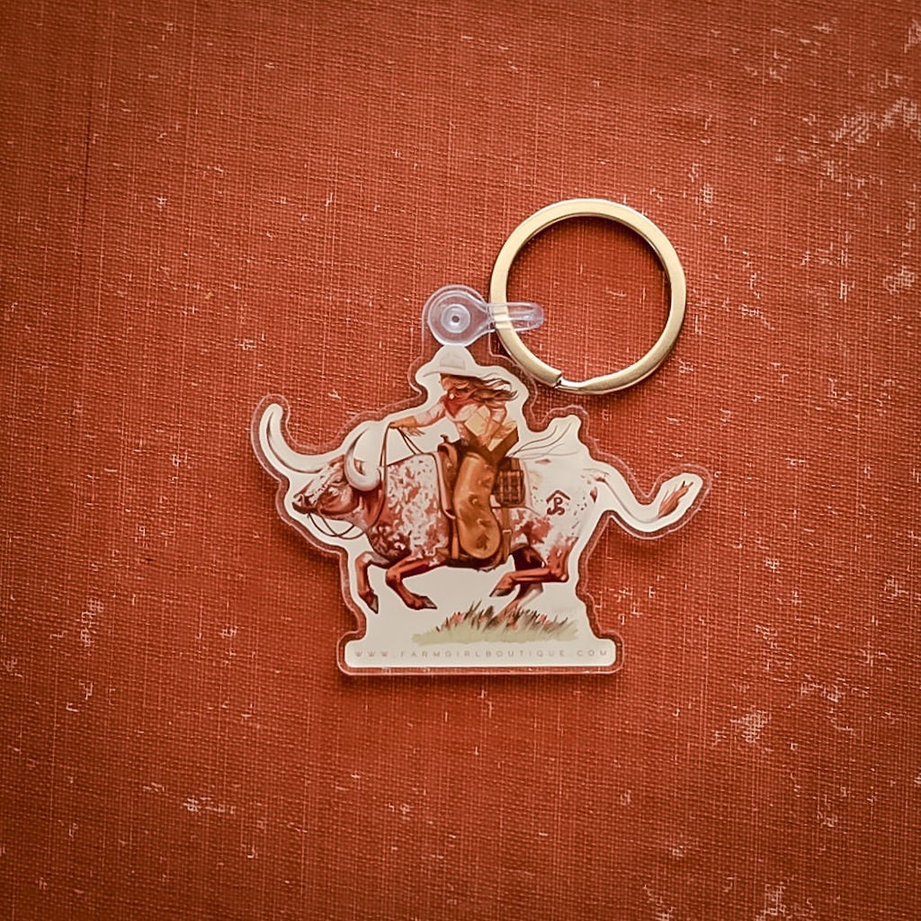 Longhorn Express Keychain | Farm Girl: Rural Boutique + General Store