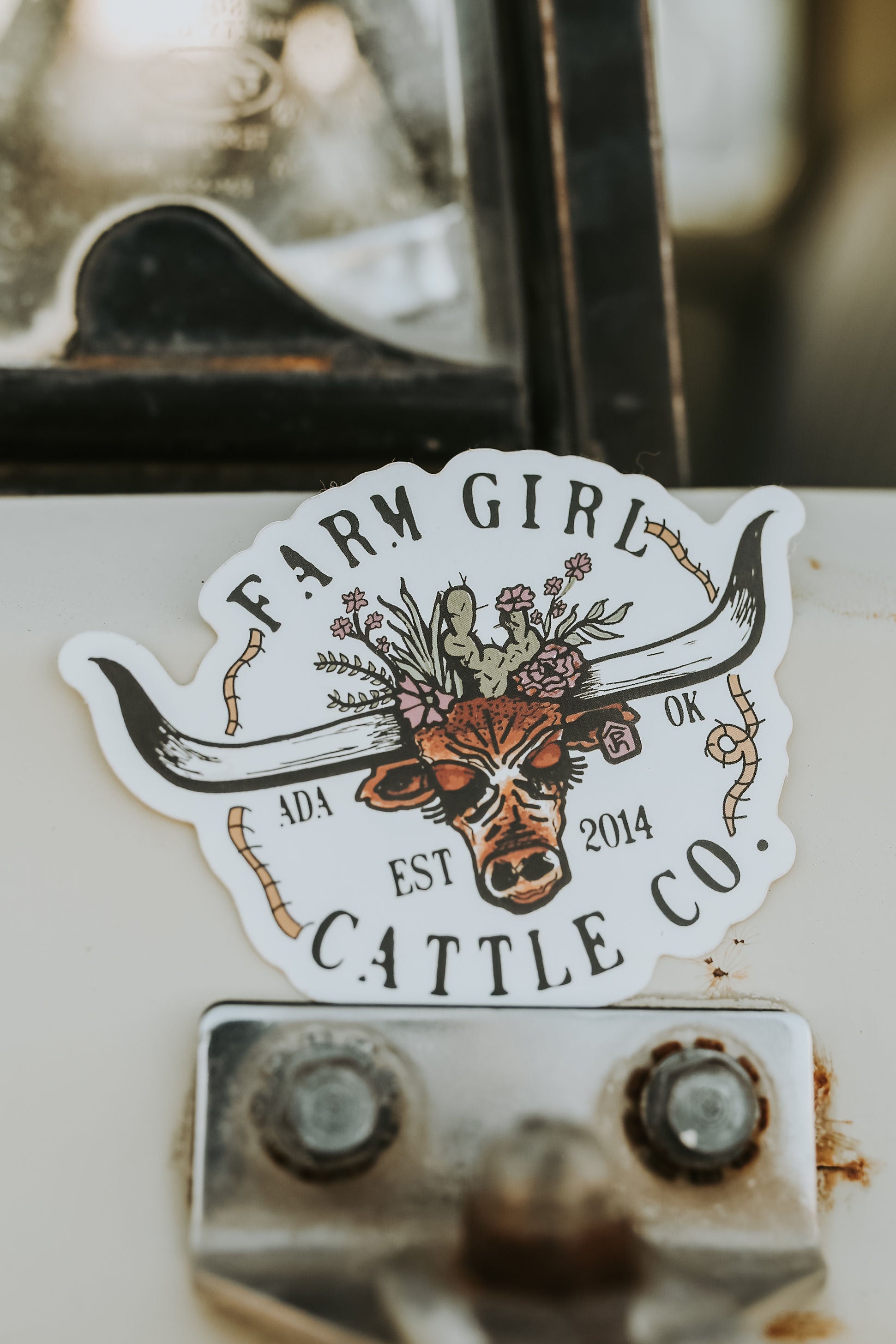Original Farm Girl Cattle Co. Sticker | Farm Girl: Rural Boutique ...