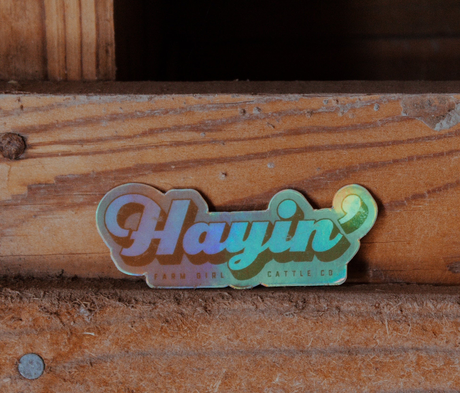 Hayin' Sticker | Farm Girl: Rural Boutique + General Store